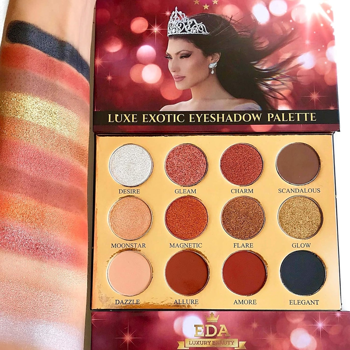 Exotic | Multi-Color | Matte | Metallic | Shimmer | High-Pigmented | L ...